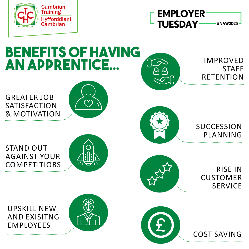 Benefits Of Having An Apprentice - Cambrian Training